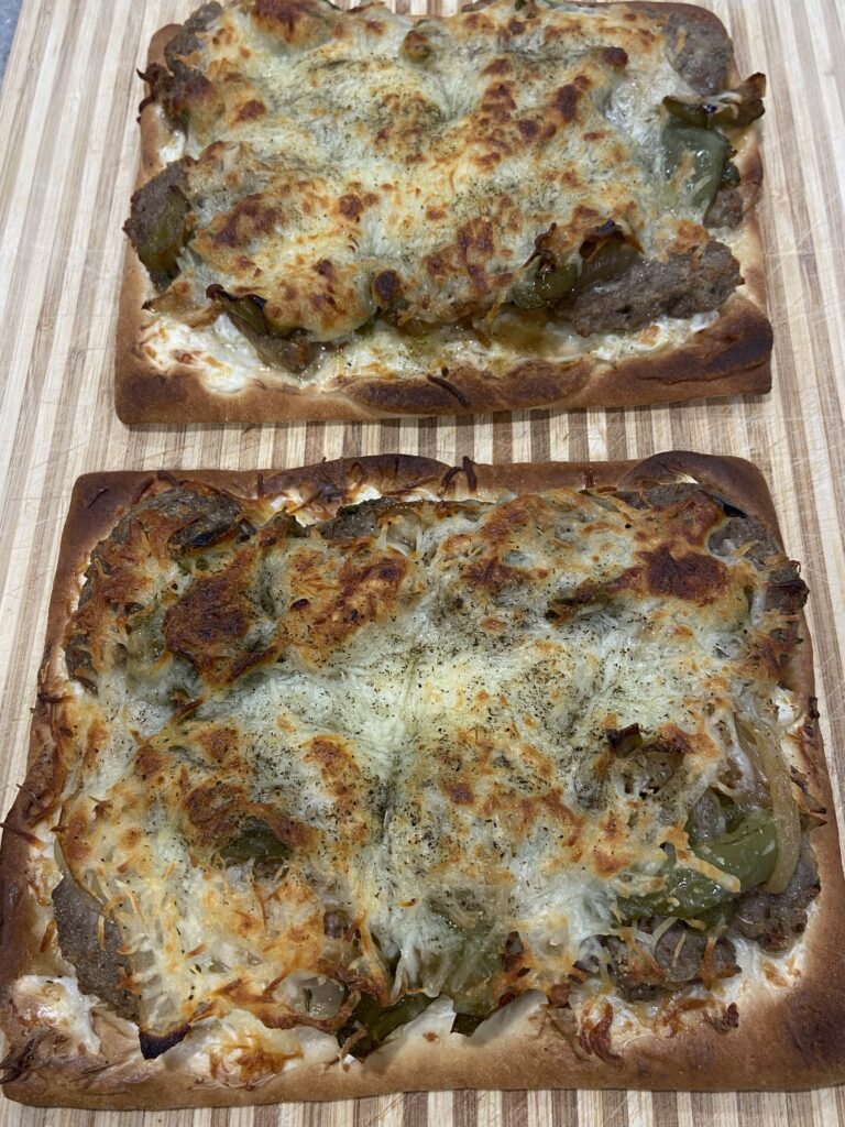 Healthy Meatballs and Veggies Flatbread Pizza (leftovers recipe ...